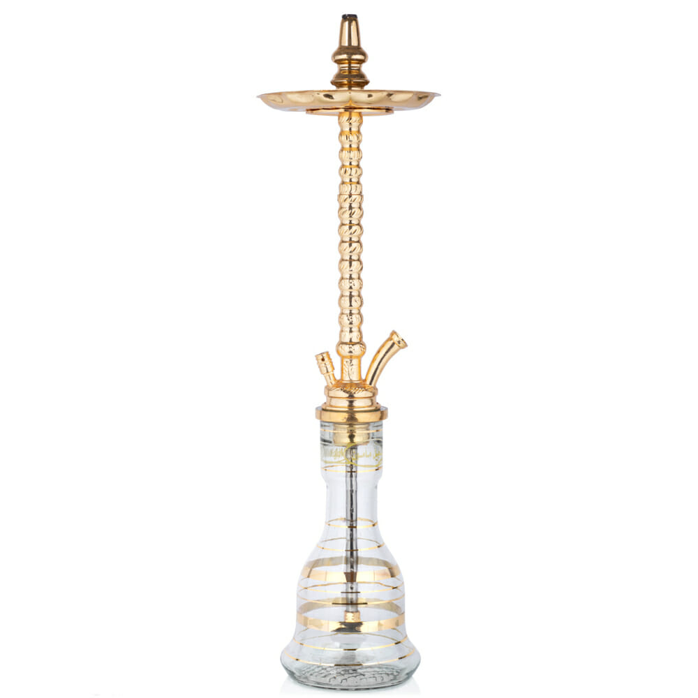 Shisha Khalil Mamoon Trimmel Gold - Cybuch - Shisha Sklep